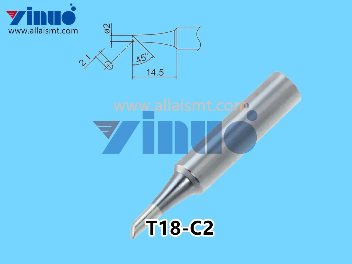 T18-C2 Hakko SOLDERING TIPS - Yinuo Electronics provides professional SMT peripheral equipment ...