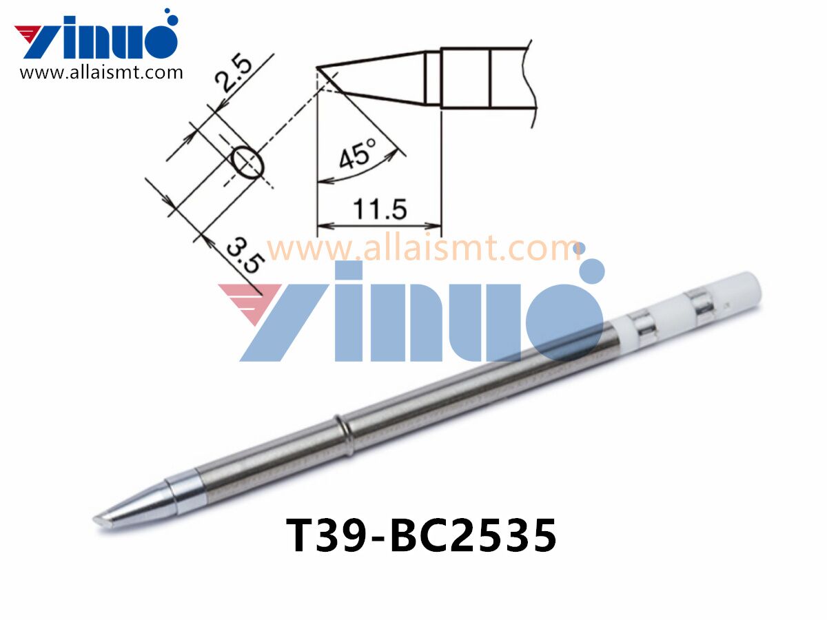 T39-BC2535 Hakko Soldering Tips - Yinuo Electronics provides professional SMT peripheral ...