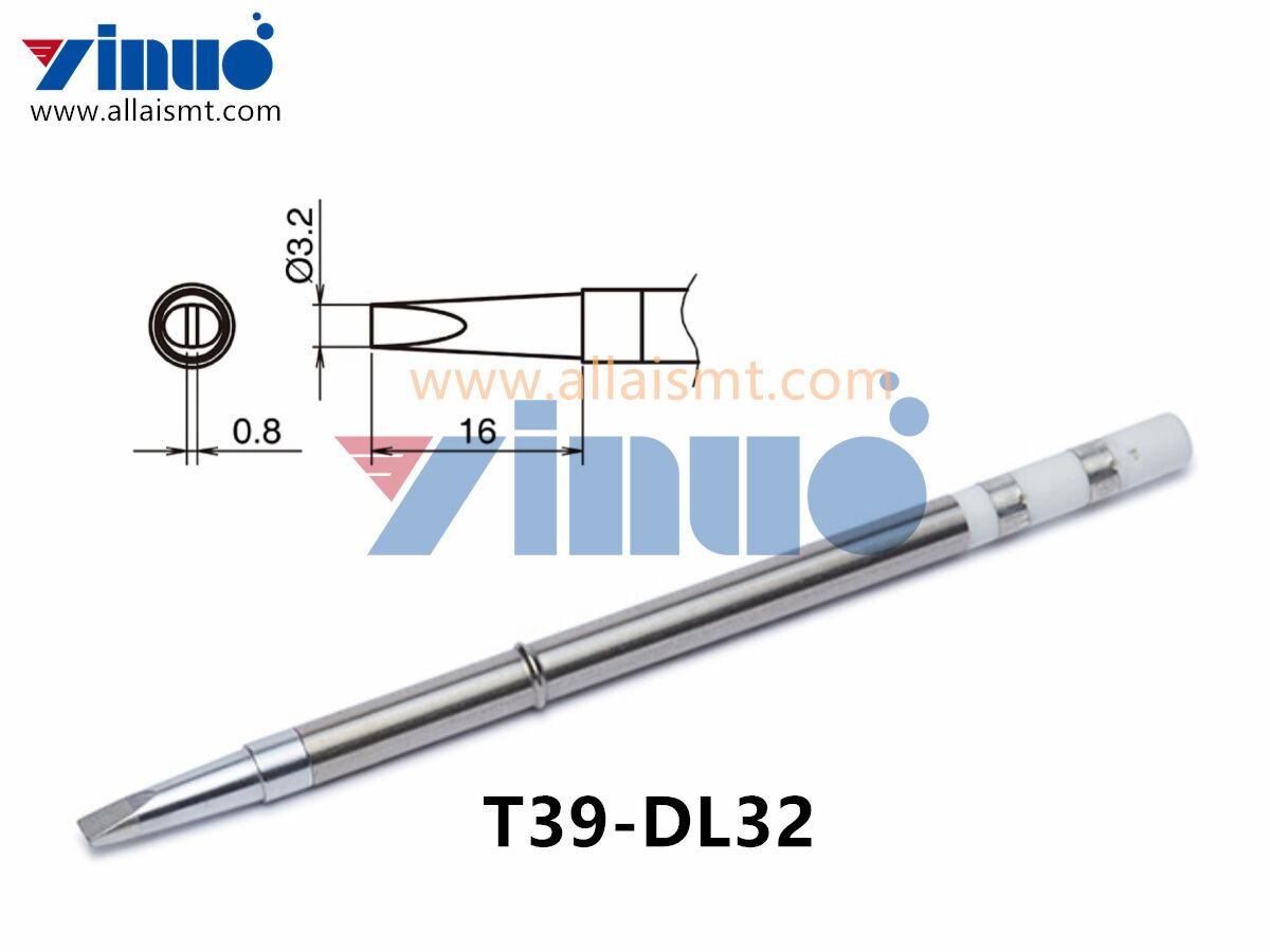 T39-DL32 Hakko Soldering Tips - Yinuo Electronics provides professional SMT peripheral equipment ...